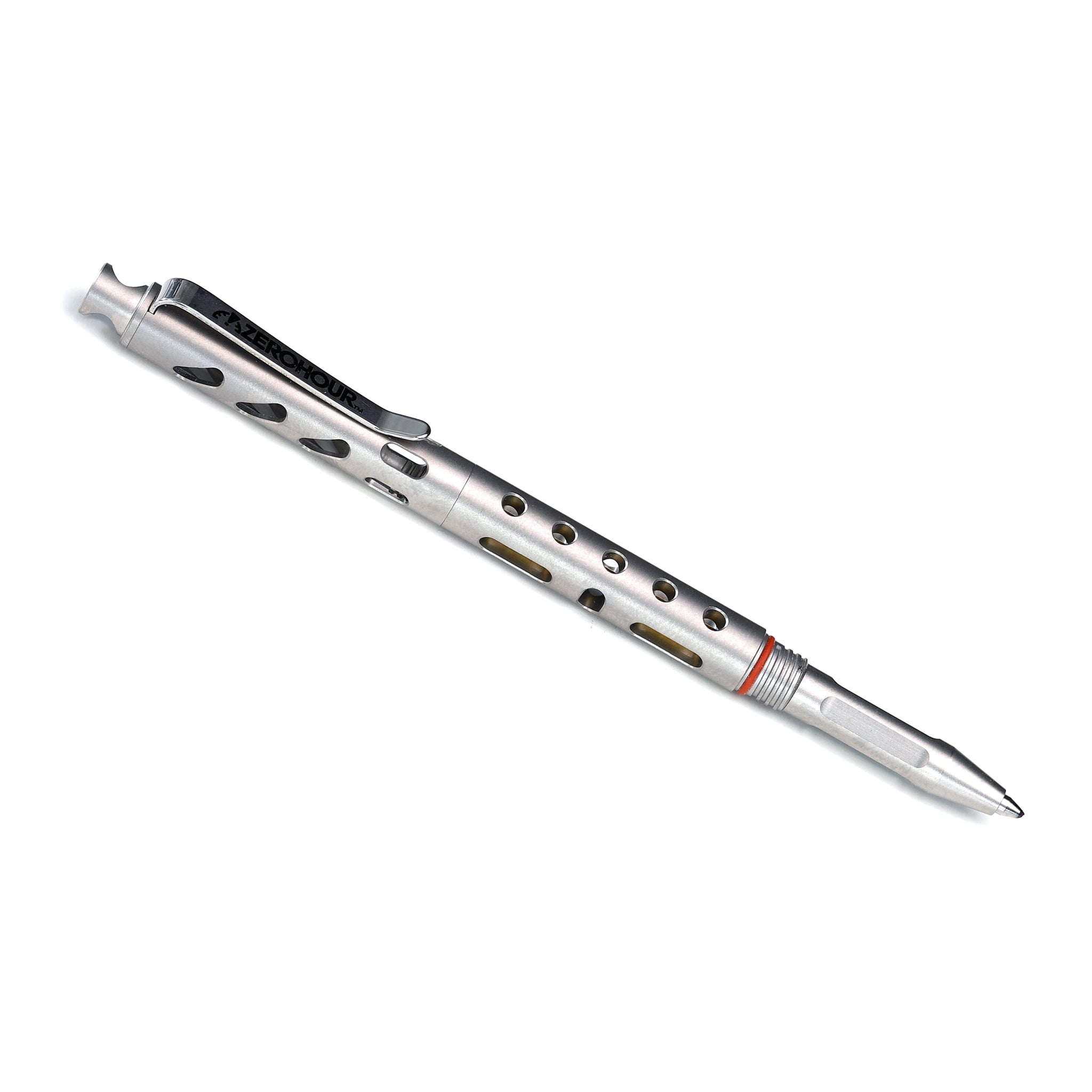 SANDBLASTED TITANIUM - APEX MINI KEYCHAIN PEN